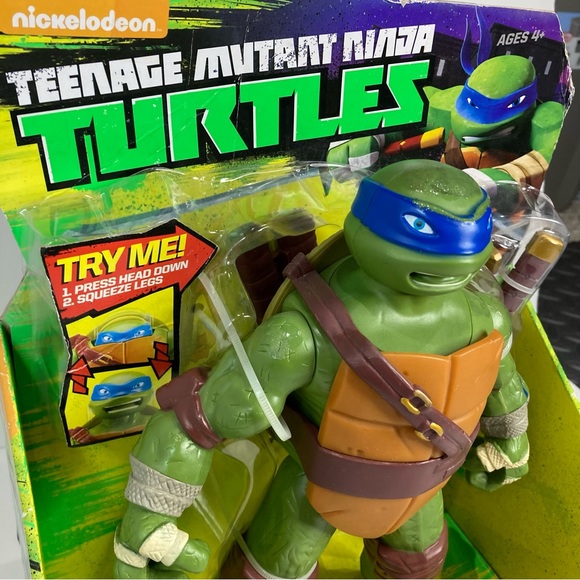 Nickelodeon | Toys | Teenage Mutant Ninja Turtles Head Droppin Leonardo ...